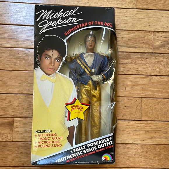 MJJ Productions | Toys | Vintage 98s Authentic Michael Jackson Fully ...